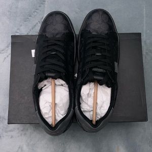Coach | Shoes | Coach Lowtop Monogram Sneakers | Poshmark